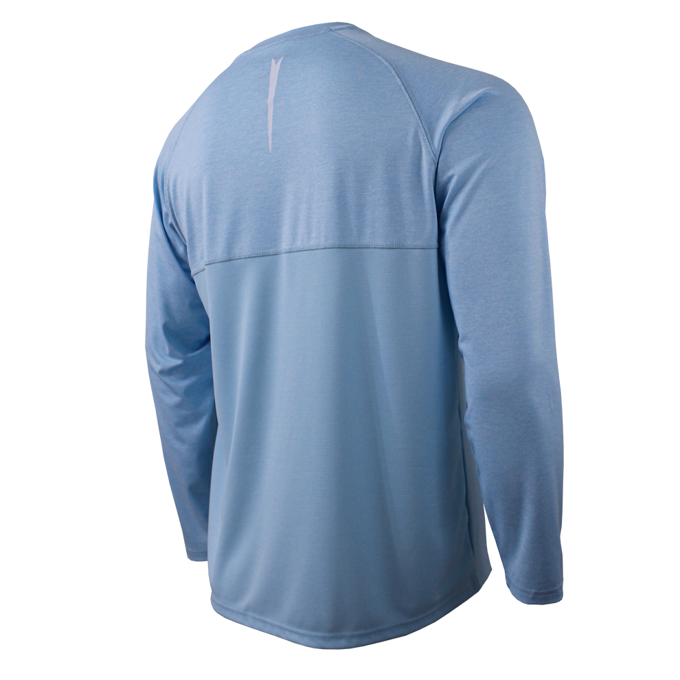 STANZ Logo - Performance Cationic Long Sleeve Raglan